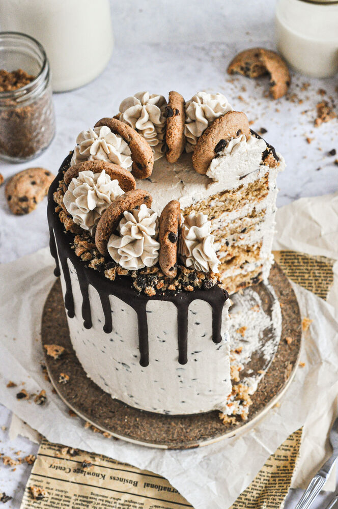 Chocolate Chip Cookie Cake Recipe The Feedfeed
