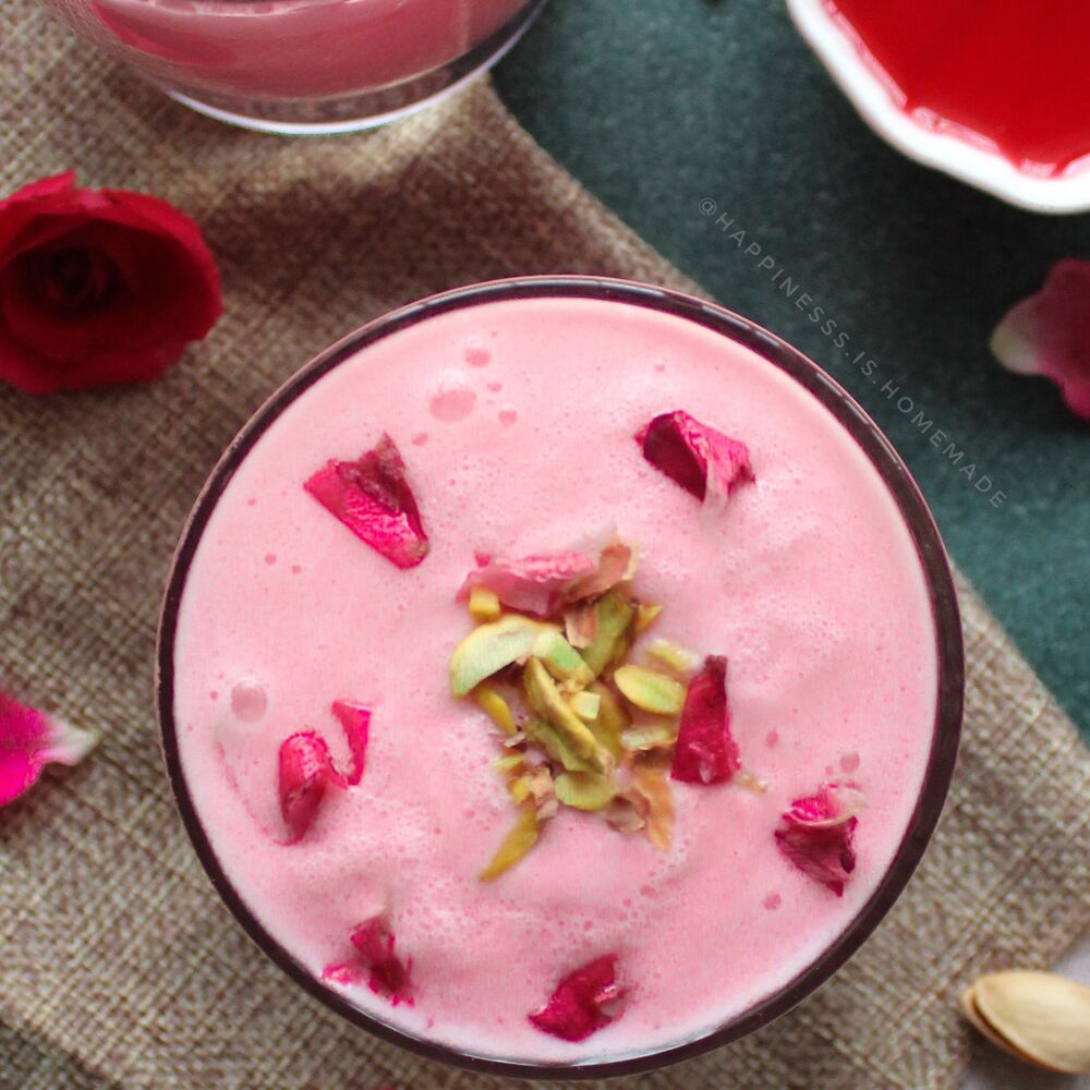 ROSE LASSI RECIPE Recipe | The Feedfeed