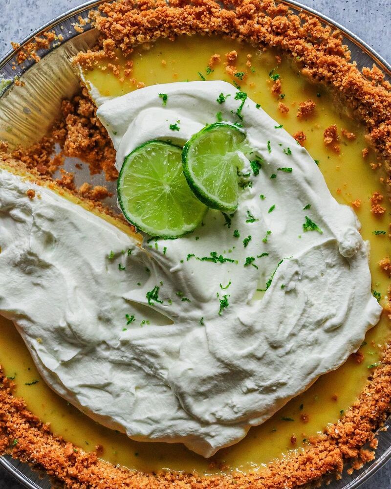 Key Lime Pie with Graham Cracker Crust Recipe | The Feedfeed