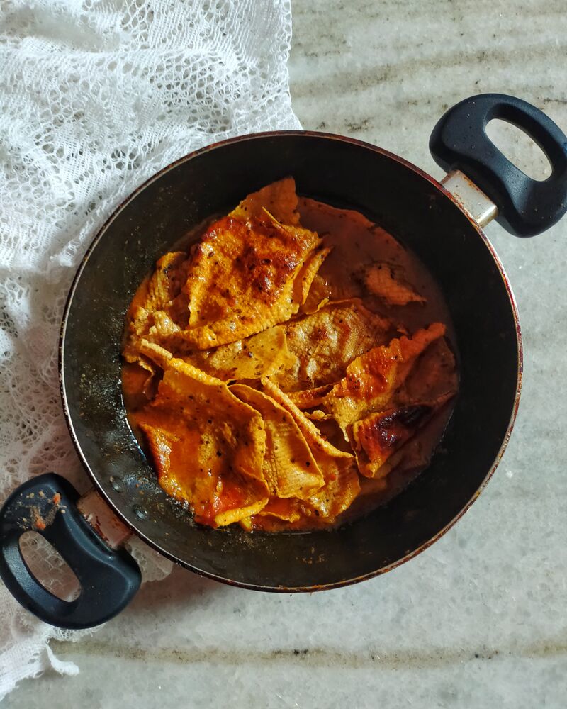 Papad Curry Recipe | The Feedfeed