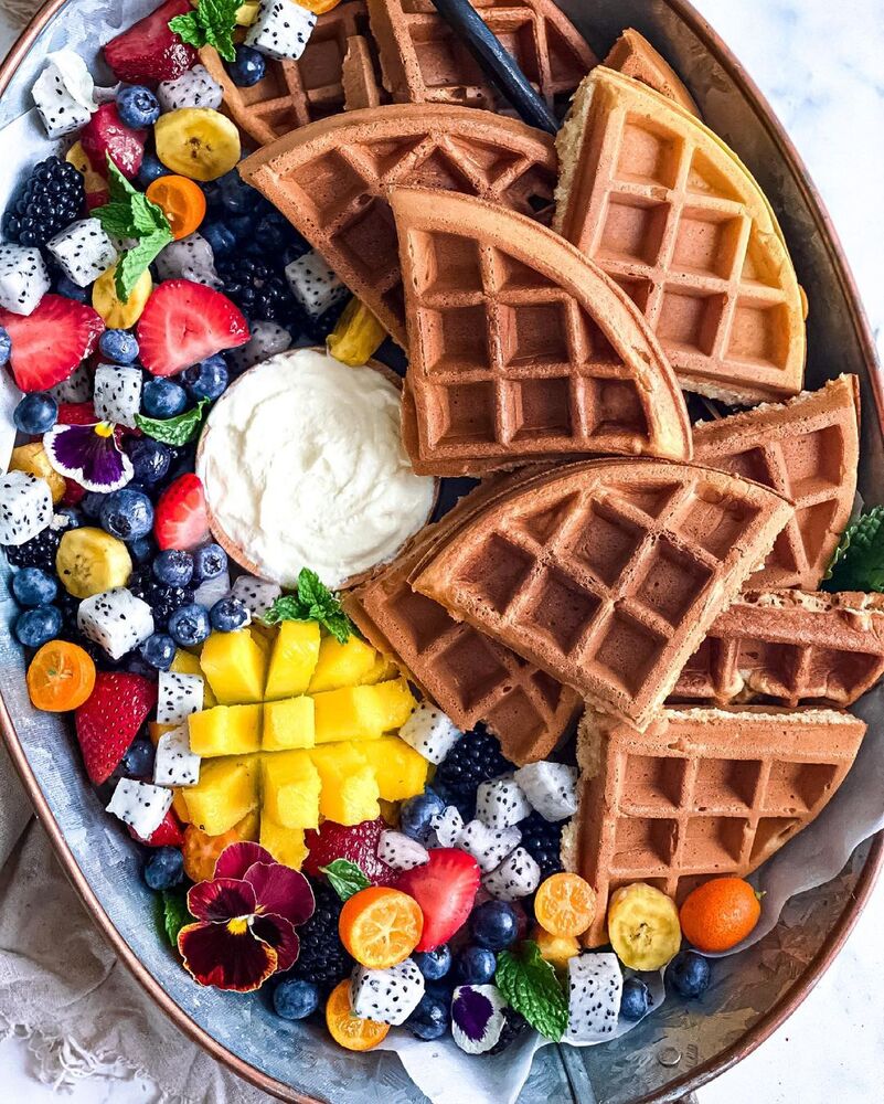 Vegan Vanilla Waffles Recipe | The Feedfeed