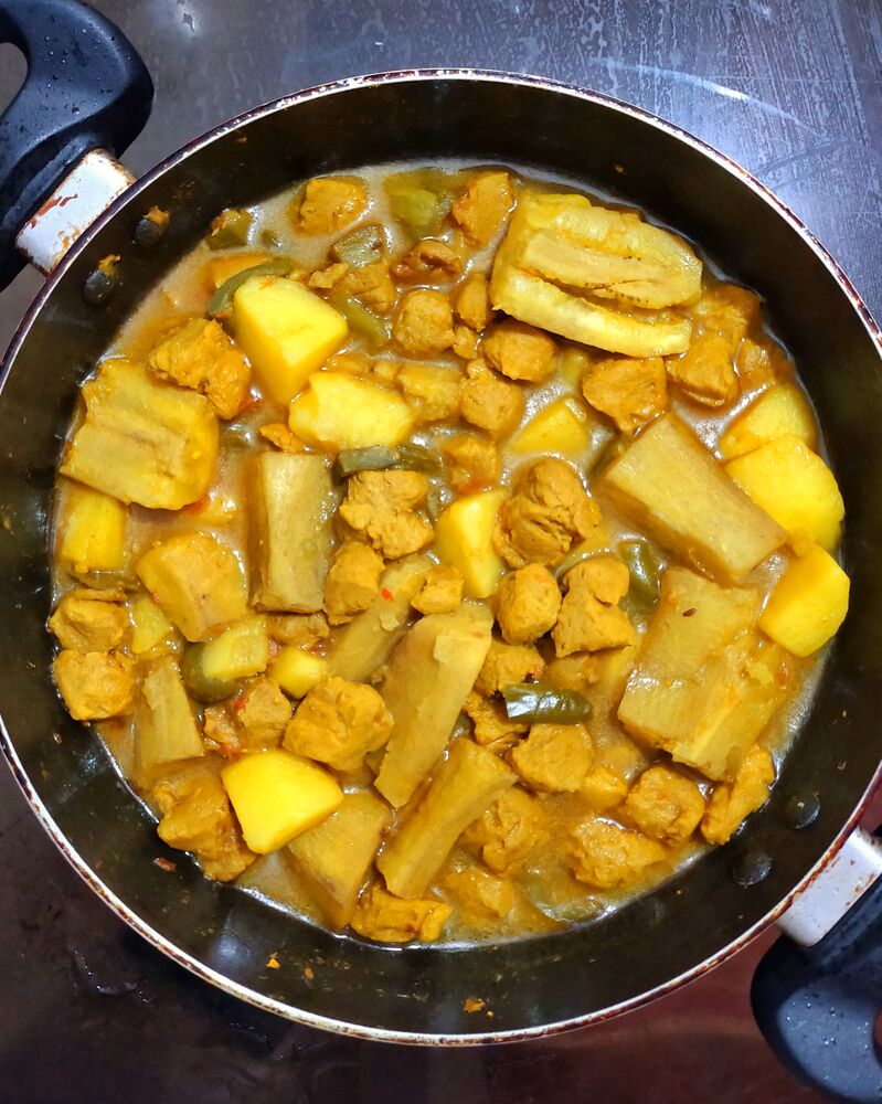 Aloo Soya masala Recipe | The Feedfeed