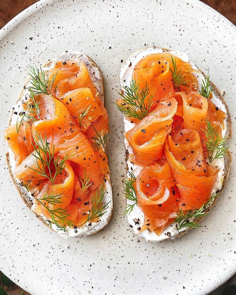 SMOKED SALMON TOASTS!! Recipe | The Feedfeed