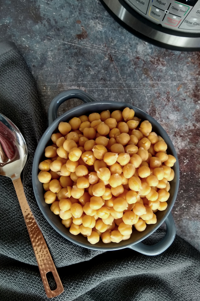 How to cook chickpeas [Instant Pot / Pressure Cooker] Recipe | The Feedfeed