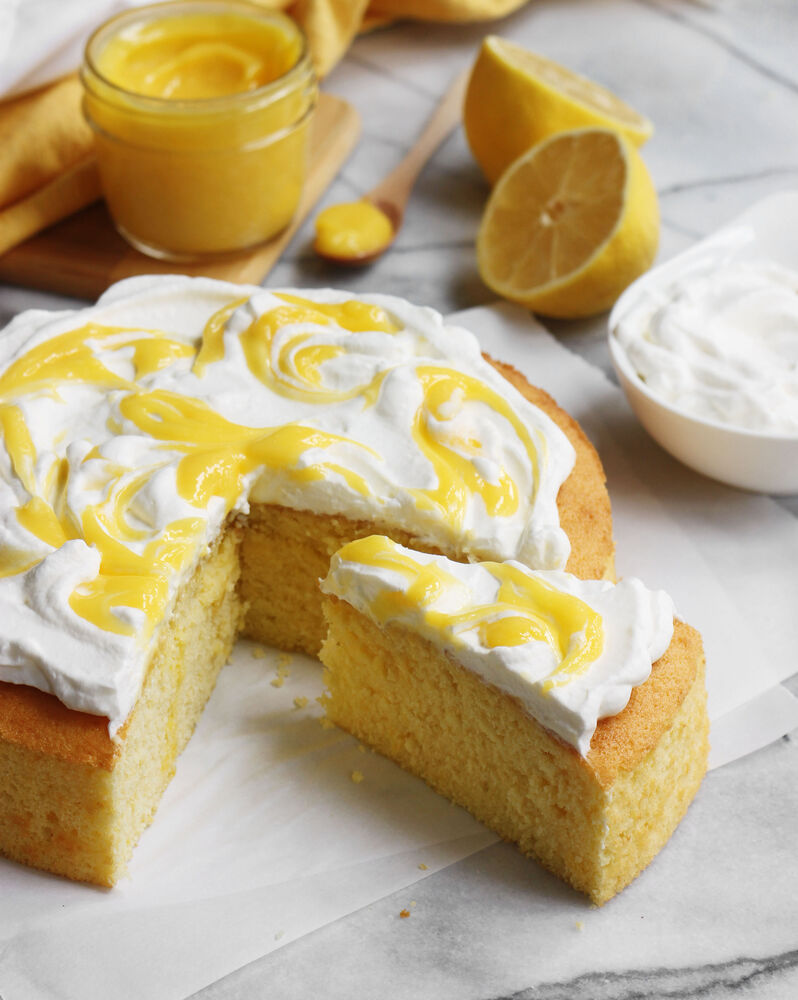 Light & Luscious Lemon Cake Recipe | The Feedfeed