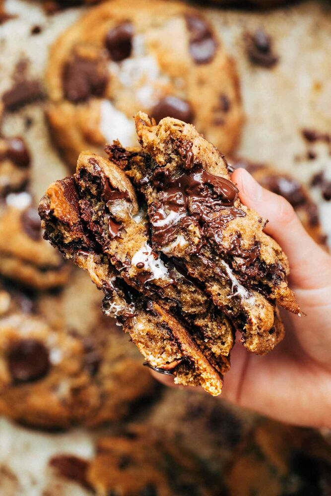 Snickerdoodle S'more Cookies Recipe | The Feedfeed