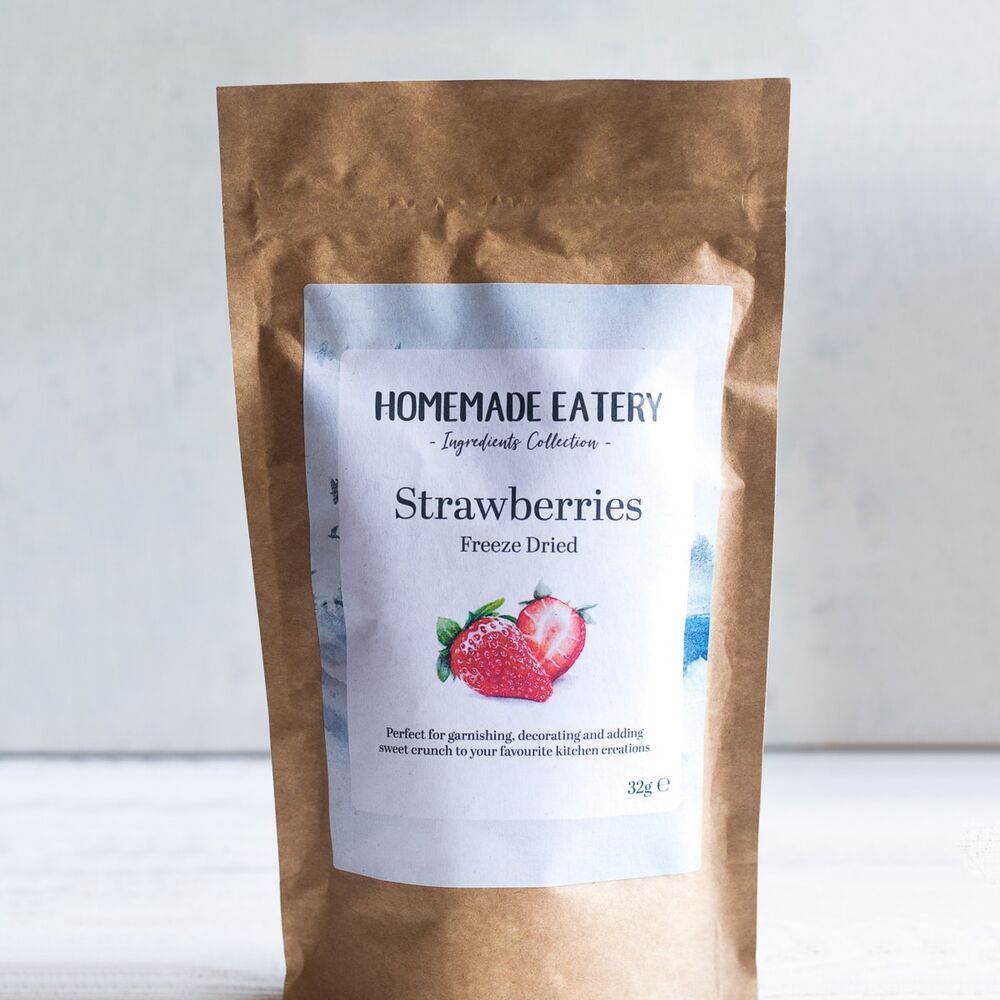 Freeze dried strawberry pieces 32g | homemade eatery Recipe | The Feedfeed