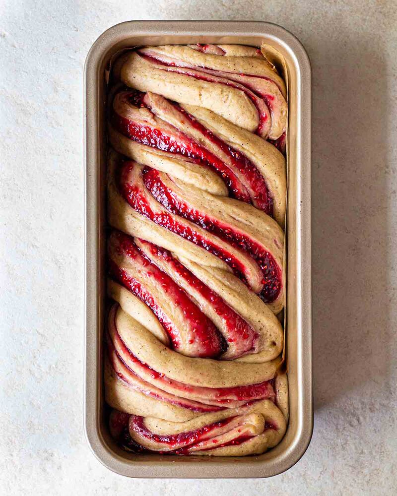Raspberry Babka Recipe | The Feedfeed