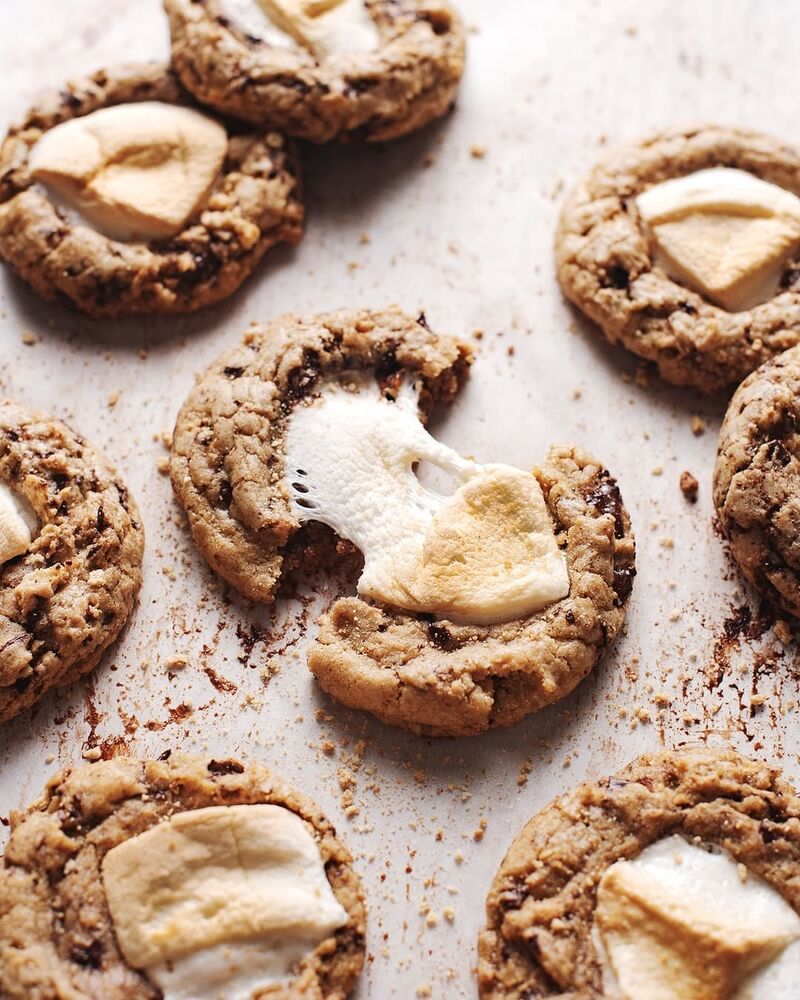 Chocolate Chip S'more Cookies Recipe | The Feedfeed