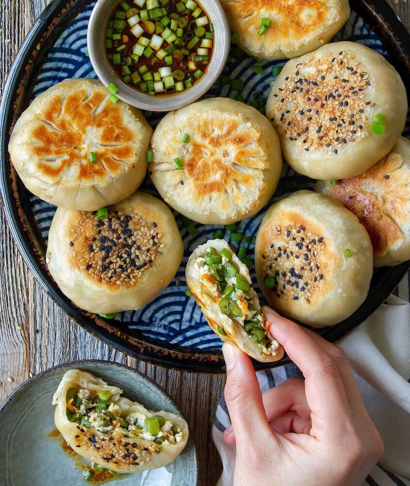 Crispy Bottom Veggie Buns Recipe | The Feedfeed