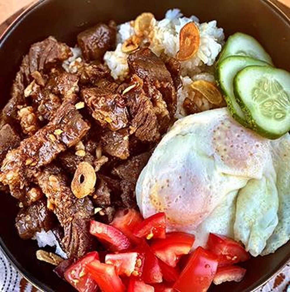 Filipino Wagyu Beef Tapa with Garlic Fried Rice Recipe | The Feedfeed