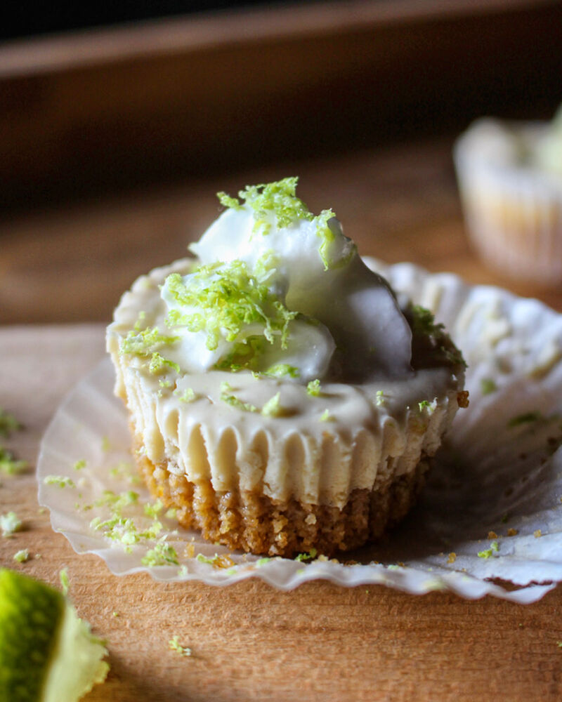 Mini Key Lime Cheesecake Recipe | The Feedfeed