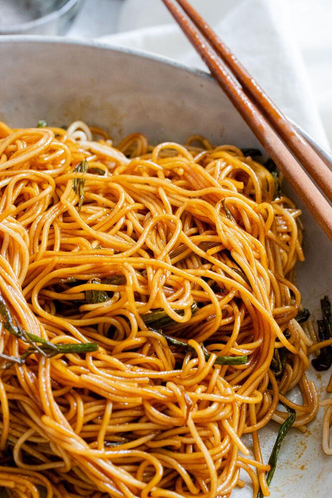 Scallion Oil Noodes (Shanghai-Style) Recipe | The Feedfeed