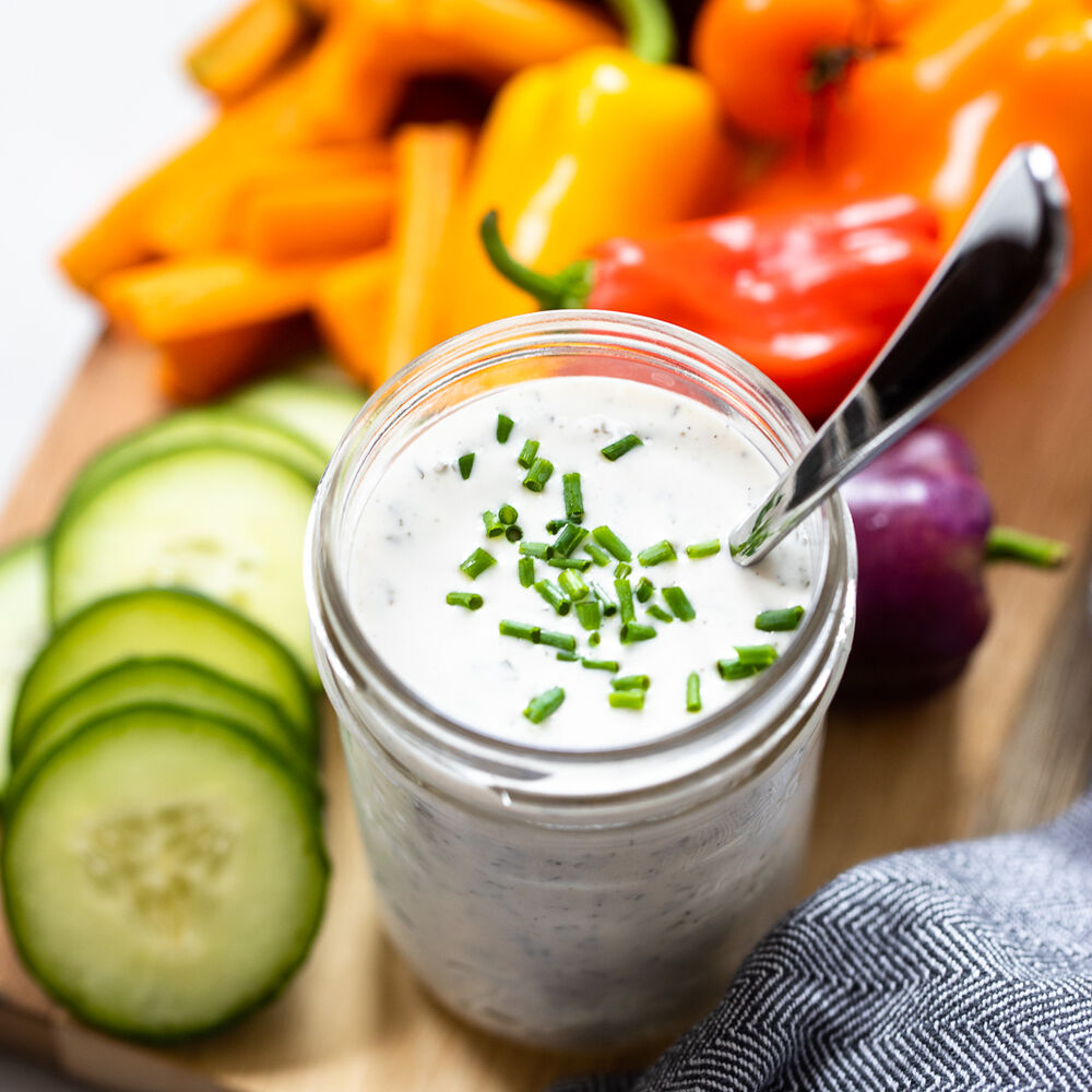 Homemade vegan ranch dressing | dietitian debbie dishes Recipe | The ...