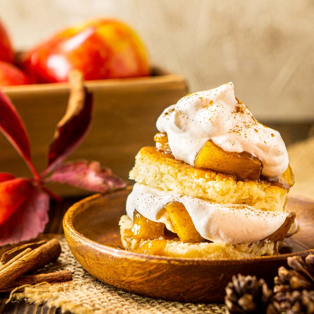 Apple Shortcakes With Maple Whipped Cream Recipe | The Feedfeed