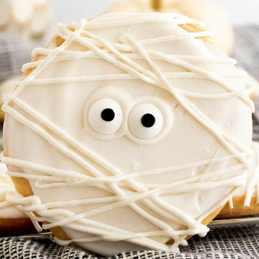 Easy Mummy Shortbread Cookies | Video Recipe The Feedfeed