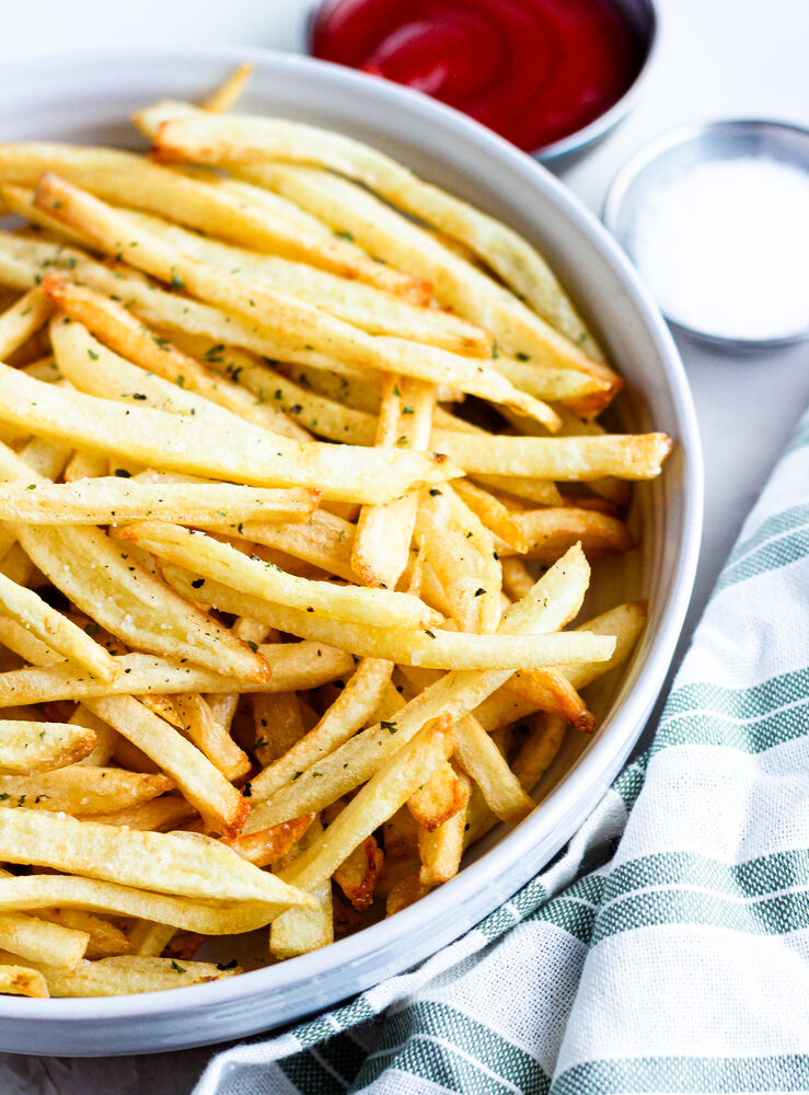 Hand Cut Homemade French Fries Recipe | The Feedfeed