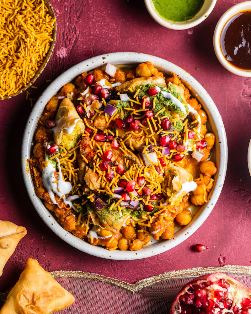 Samosa Chaat Recipe | The Feedfeed