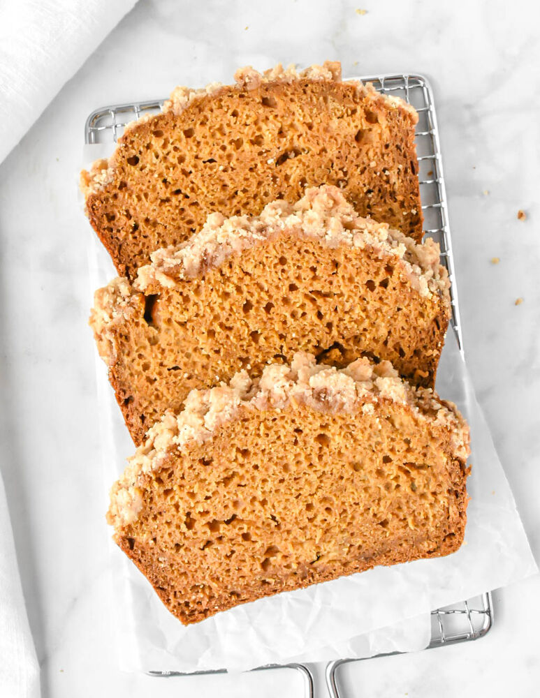 Pumpkin Streusel Bread Recipe | The Feedfeed