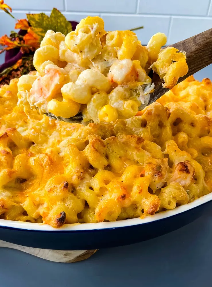Seafood mac and cheese recipe store