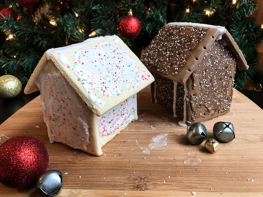 Gingerbread Holiday Houses Recipe | The Feedfeed