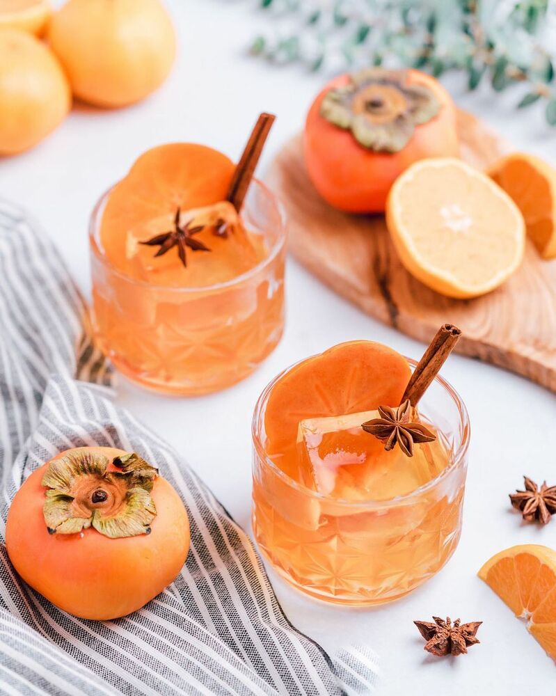 Persimmon & Citrus Old Fashioned Recipe | The Feedfeed