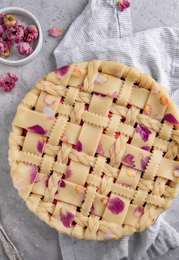 Strawberry and Raspberry Pie Recipe | The Feedfeed