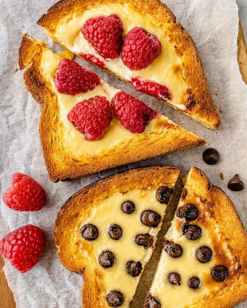 Custard Yogurt Toast Recipe | The Feedfeed