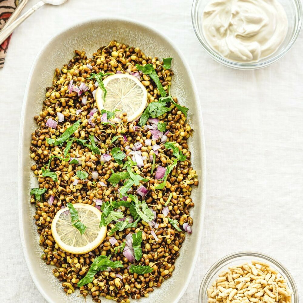 Sprouted moth beans/ matki — the medium spicy Recipe | The Feedfeed