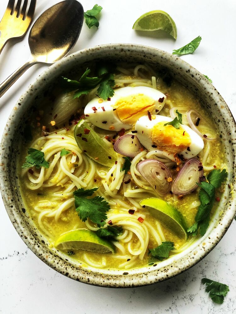 Mohinga Fish Noodle Stew | Video Recipe The Feedfeed