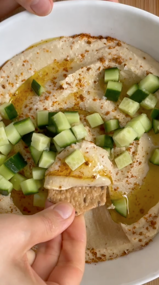 Shawarma Spiced Hummus Recipe | The Feedfeed