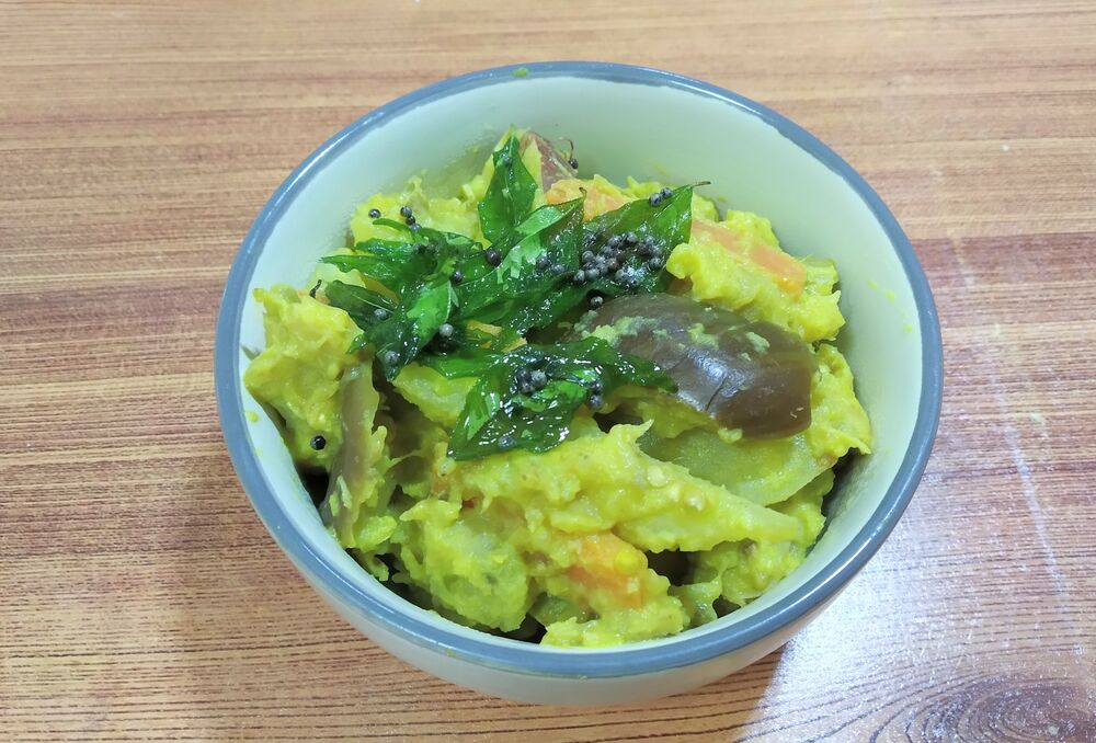 Onam Special - comfort mixed vegetable yoghurt curry | Avial recipe ...