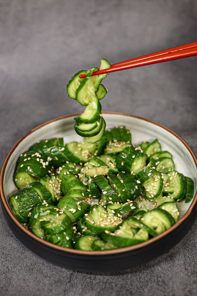 Wasabi Cucumber Recipe | The Feedfeed