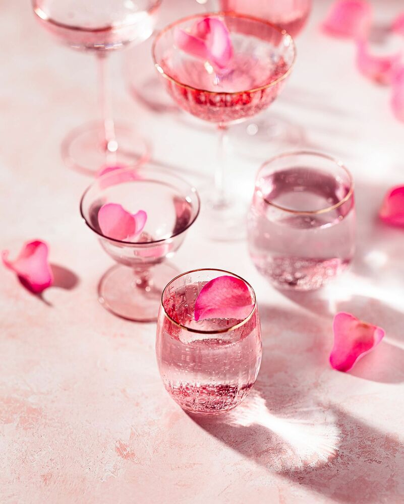 Raspberry Rose Fizz Recipe | The Feedfeed