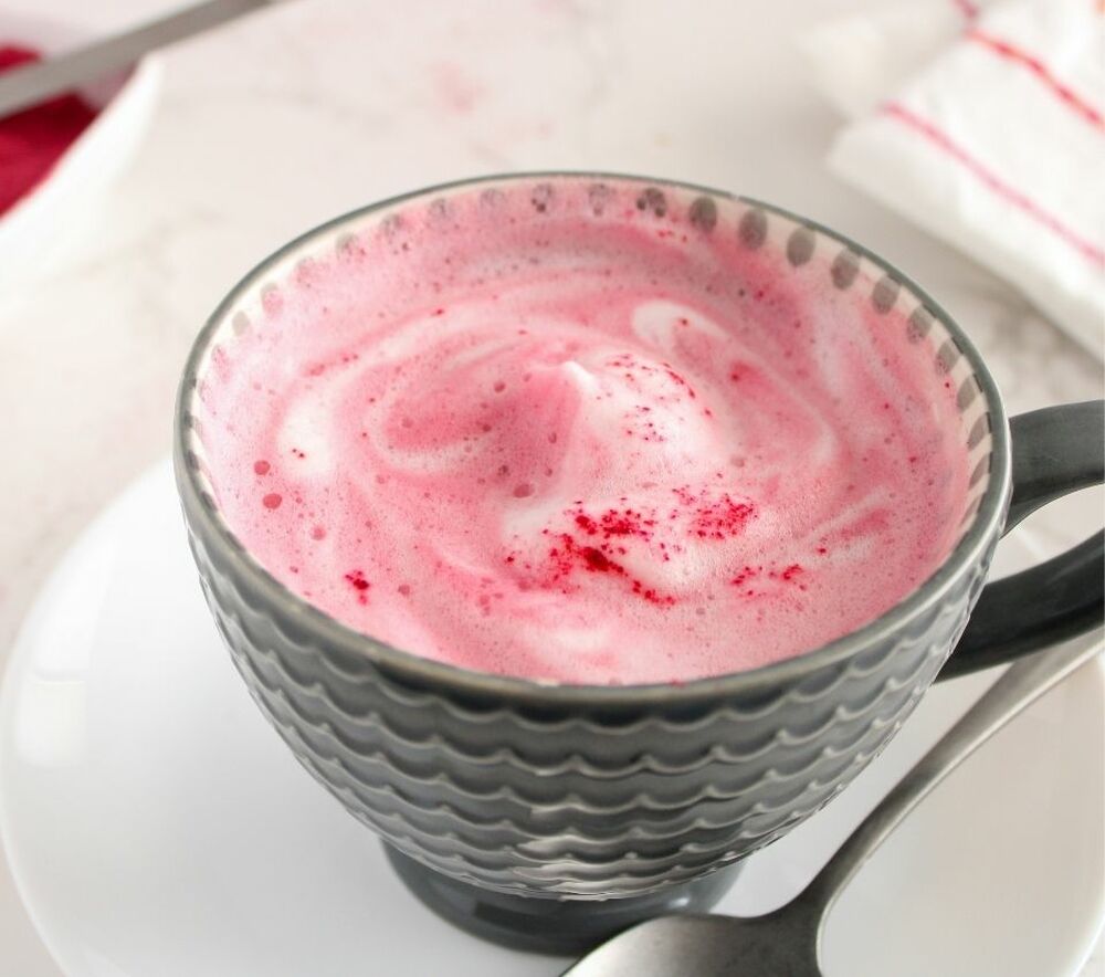 Pink Latte Recipe | The Feedfeed