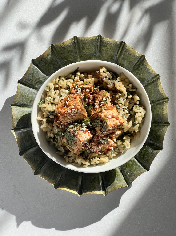 Red Chard Coconut Jasmine Rice Recipe | The Feedfeed