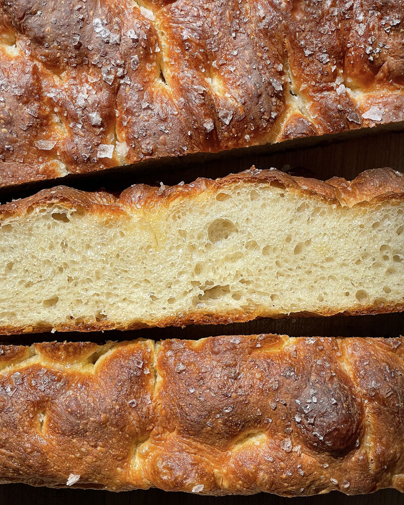 How To Make Same Day Focaccia Bread Video Recipe The Feedfeed
