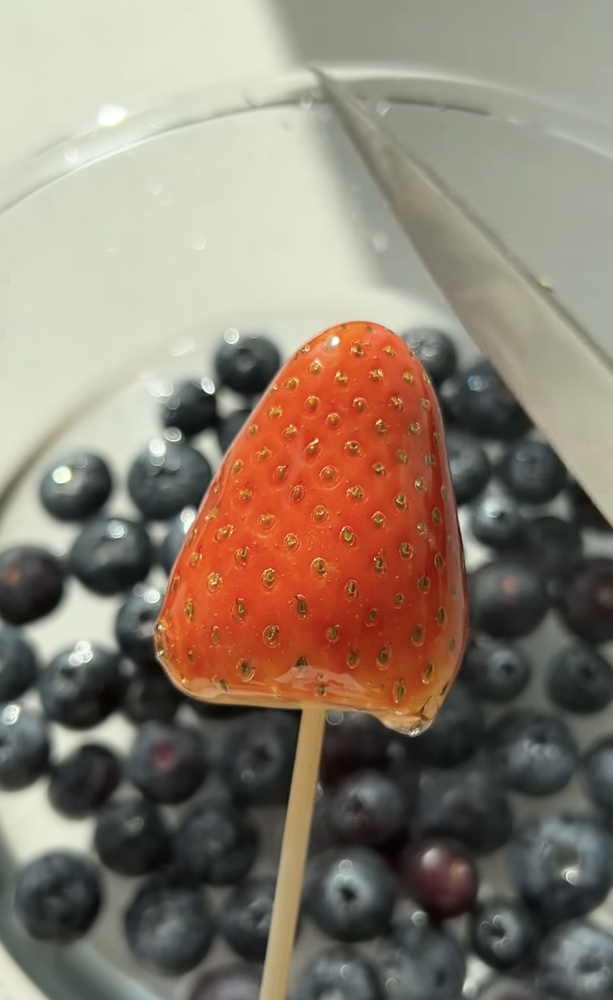 Strawberry Tanghulu Recipe | The Feedfeed