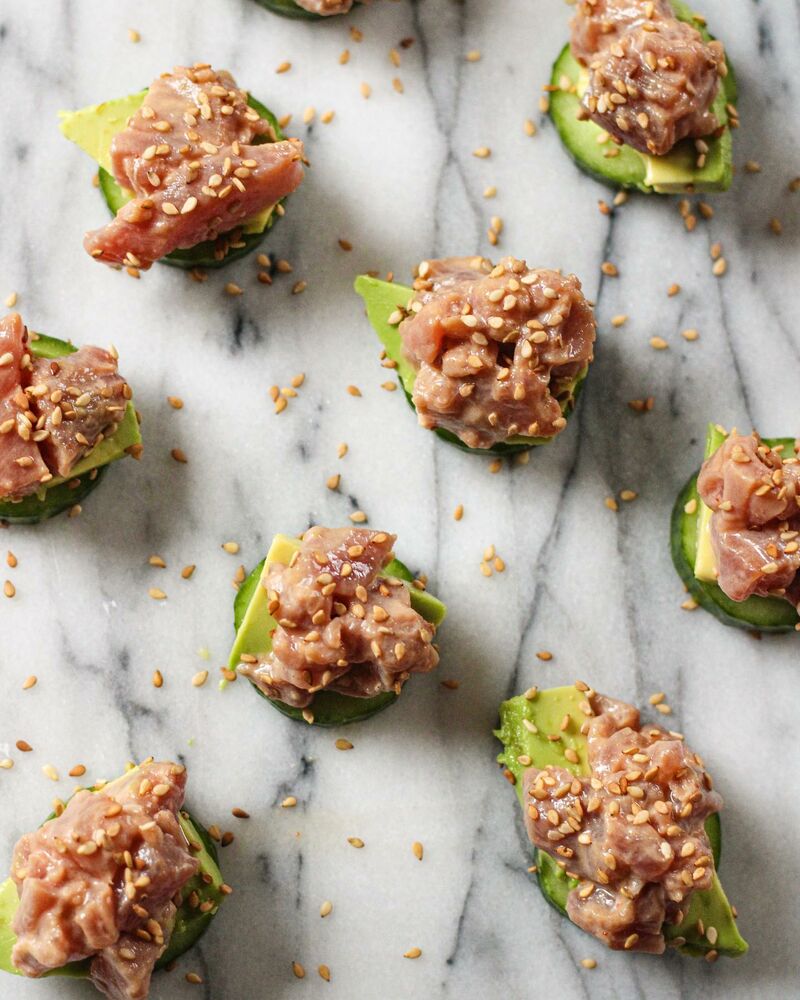 Spicy Tuna Bites Recipe | The Feedfeed