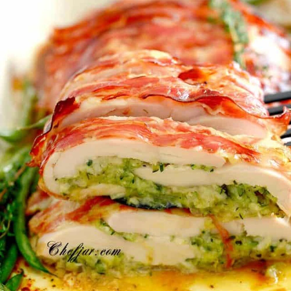 Bacon wrapped chicken meatloaf - chefjar Recipe | The Feedfeed