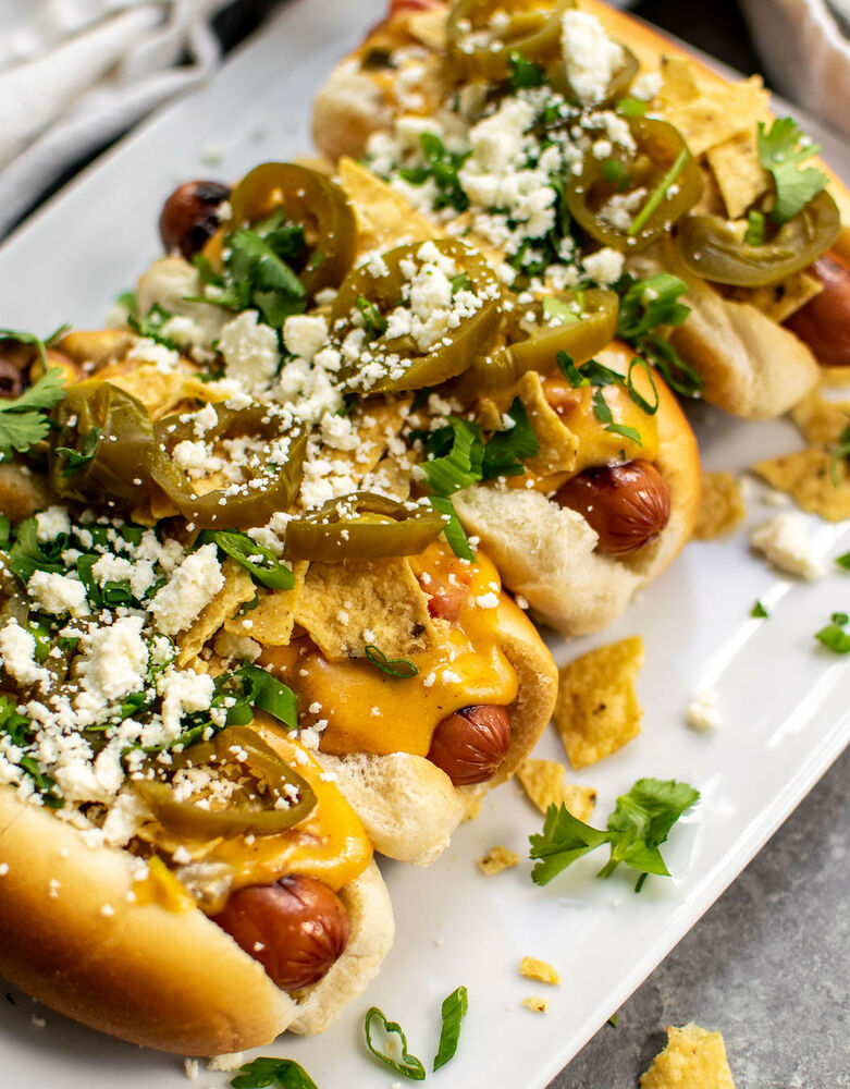 Spicy Queso Dogs Recipe | The Feedfeed