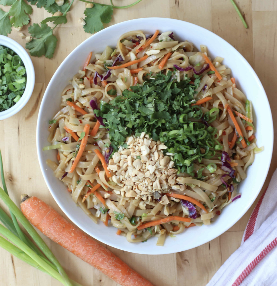 Simple Thai Noodle Bowl Recipe | The Feedfeed