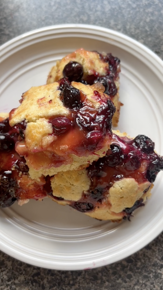 Guava Blueberry Bars Recipe | The Feedfeed