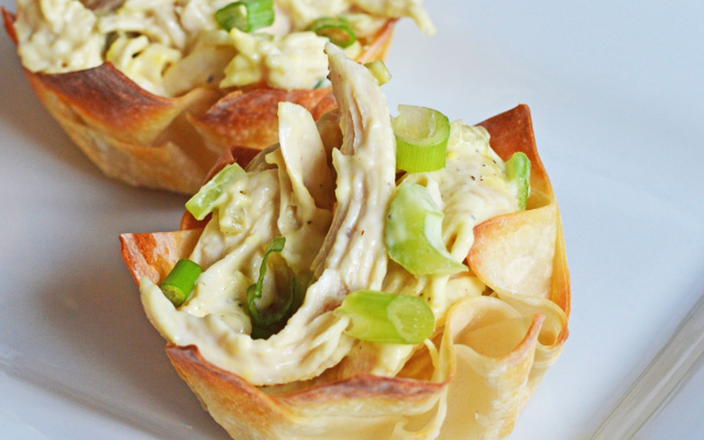 Chicken Salad Cups Recipe | The Feedfeed