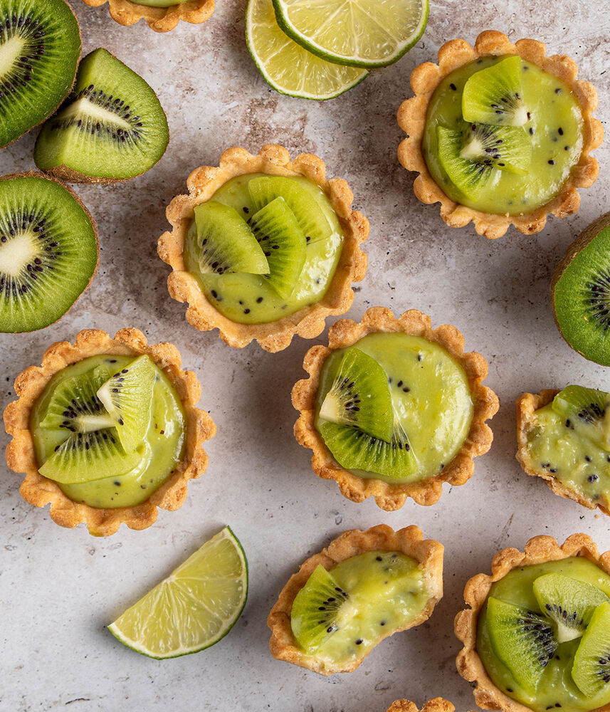 Kiwi lime tarts Recipe | The Feedfeed