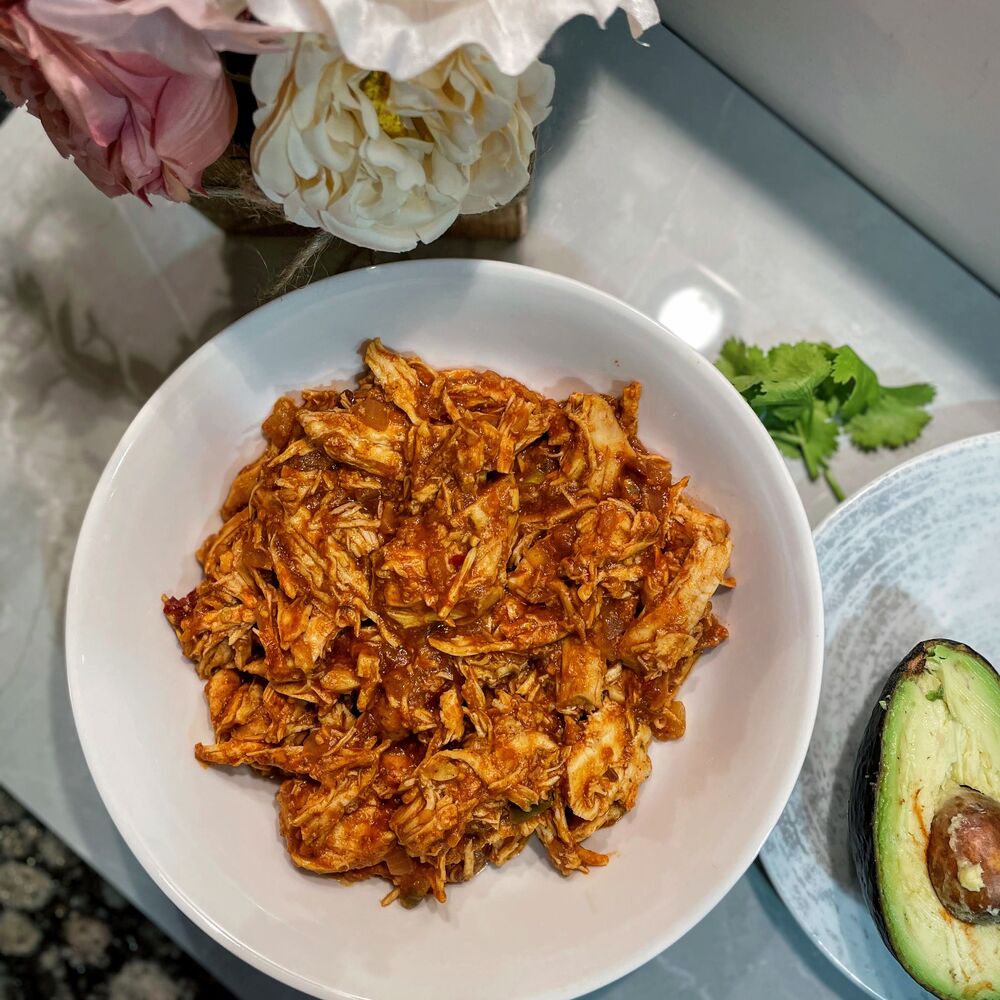 Shredded mexican-style chicken Recipe | The Feedfeed