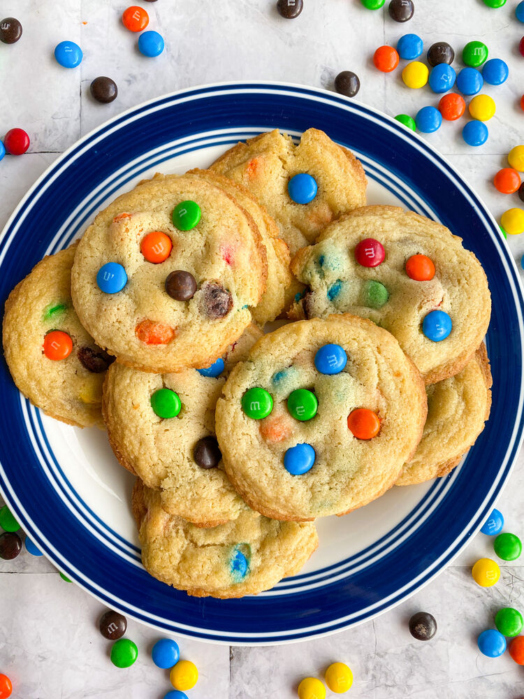 Best Soft M&M Cookies Recipe | The Feedfeed
