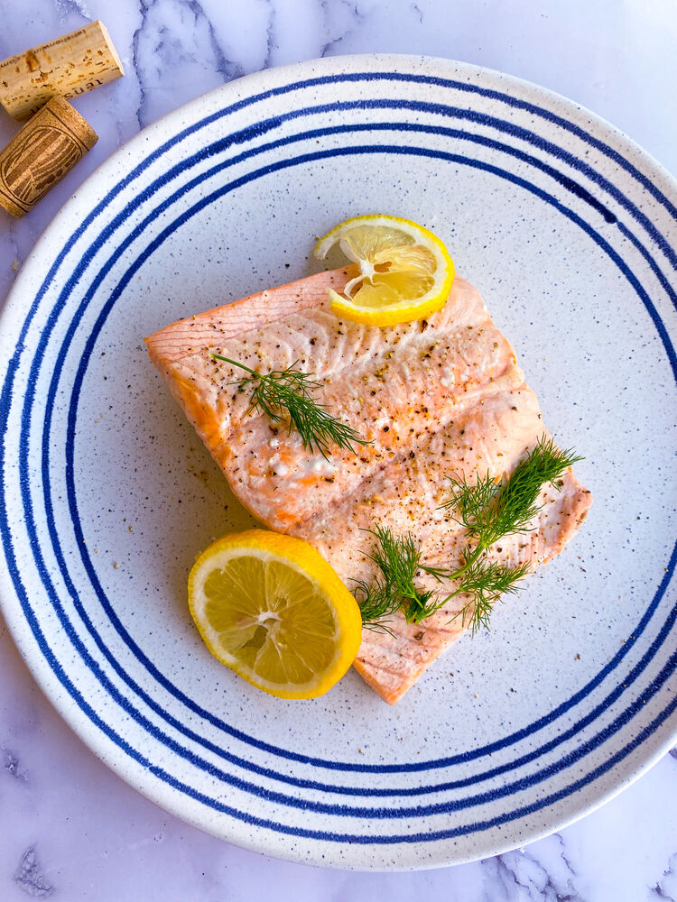 Simple Poached Salmon Recipe | The Feedfeed