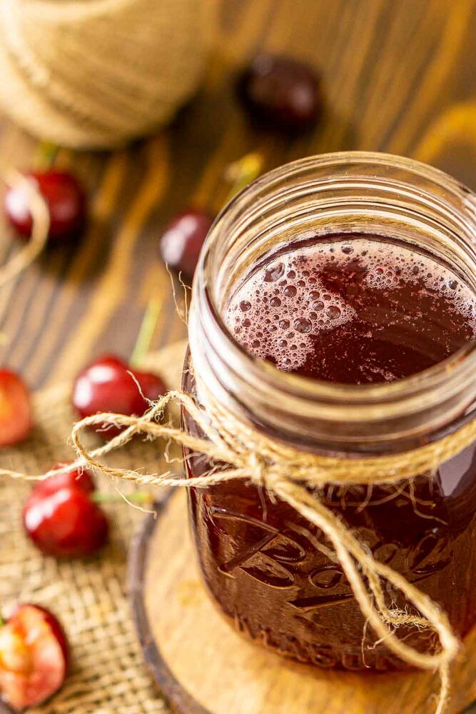 Fresh Cherry Simple Syrup Recipe | The Feedfeed