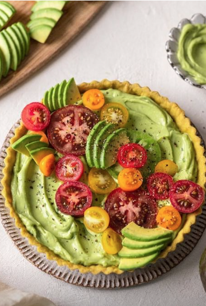 Avocado Crema Tart Recipe | The Feedfeed